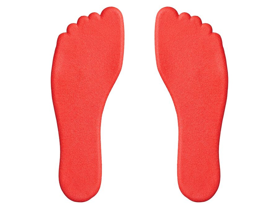 Motorik fotavtryck, Röda